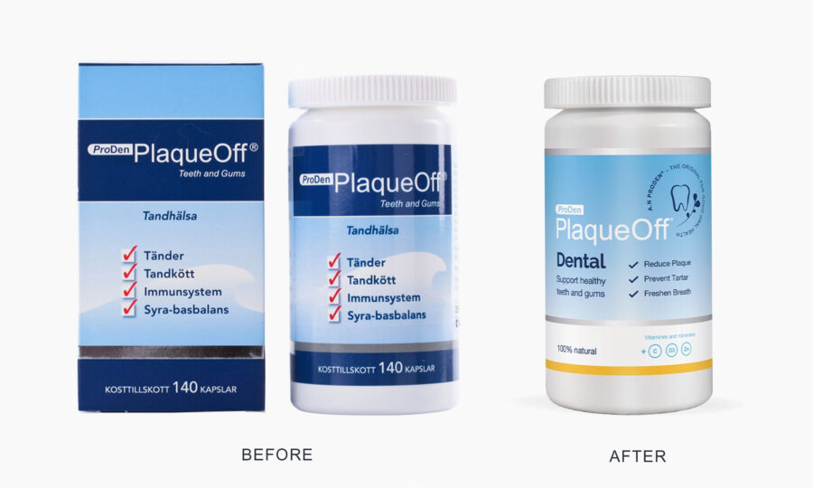 ProDen PlaqueOff® Dental – New packaging design | Adentity